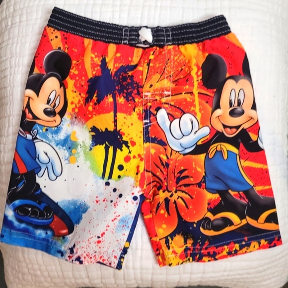 Disney | Swim | Disney Mickey Mouse Swum Trunks | Poshmark